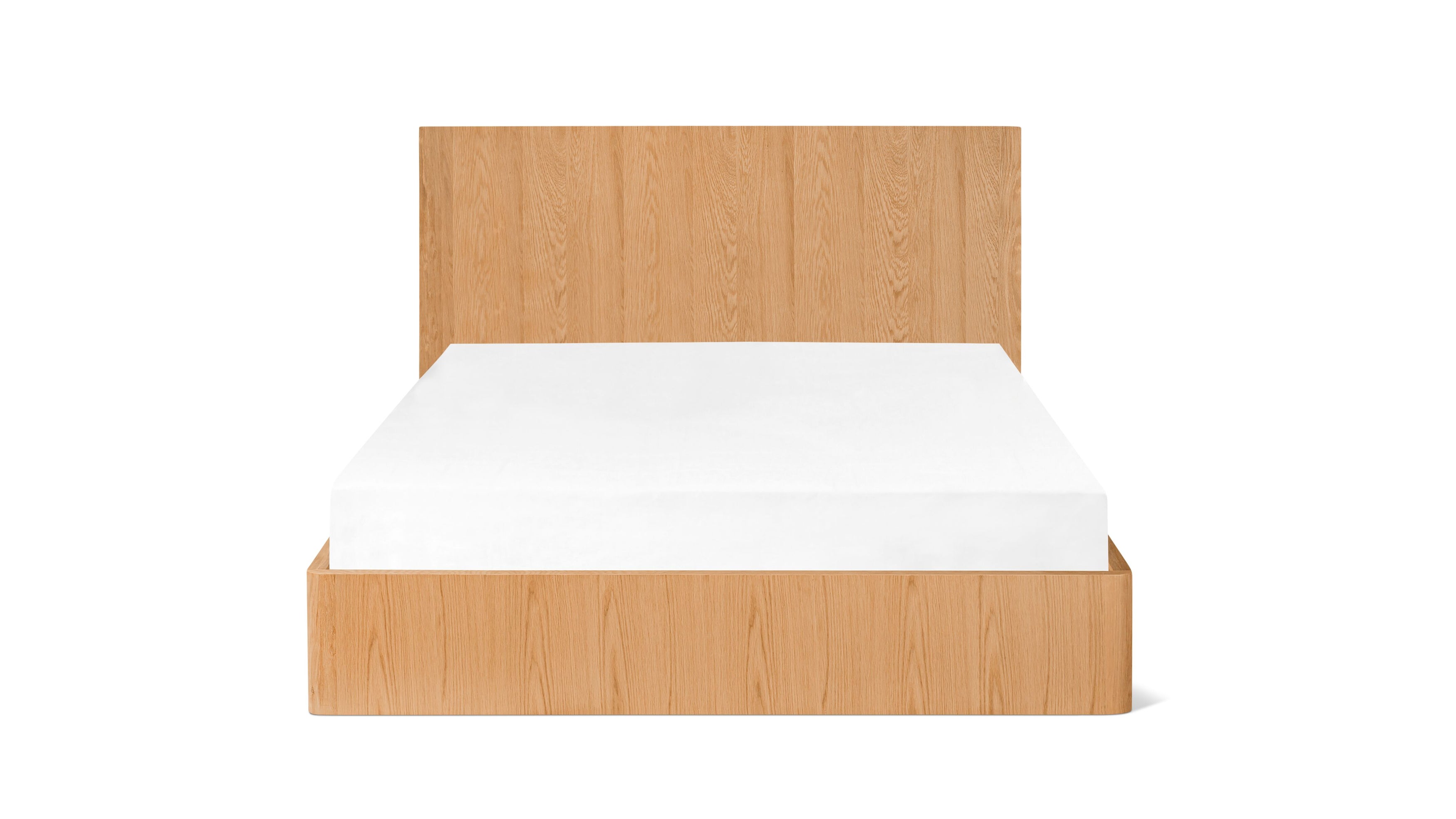 Form Storage Bed, Queen, White Oak - Sundays Company Canada