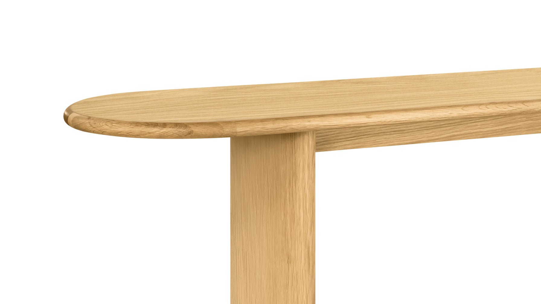 Union Bench, Seats 3, White Oak