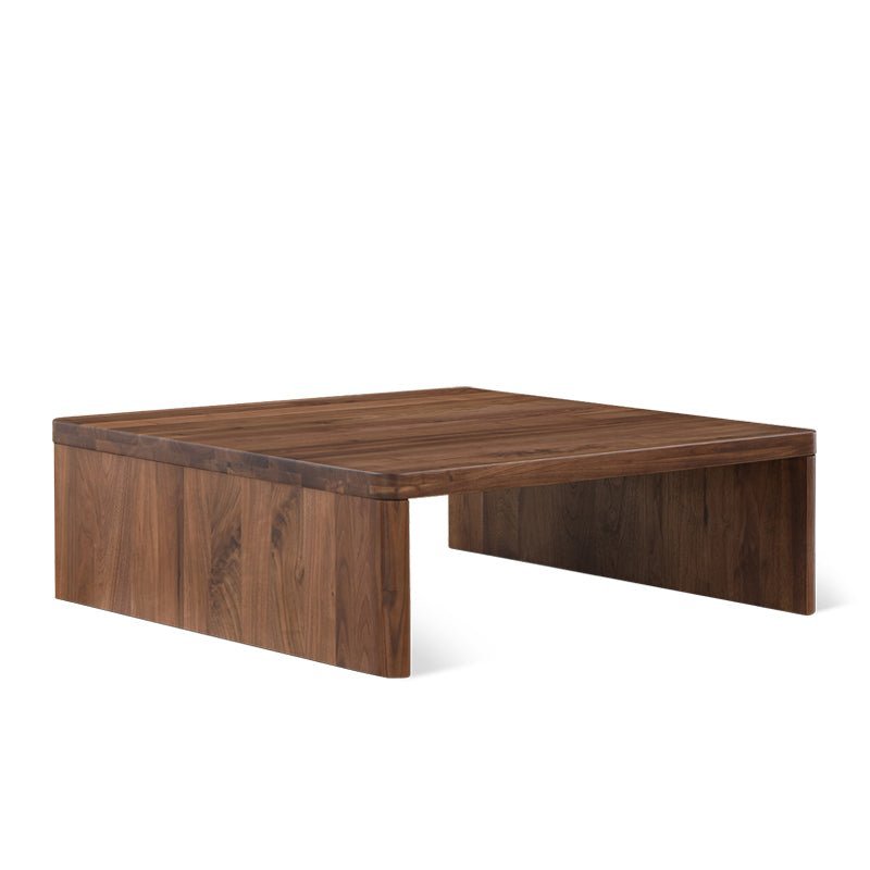 Form Coffee Table, Square, American Walnut