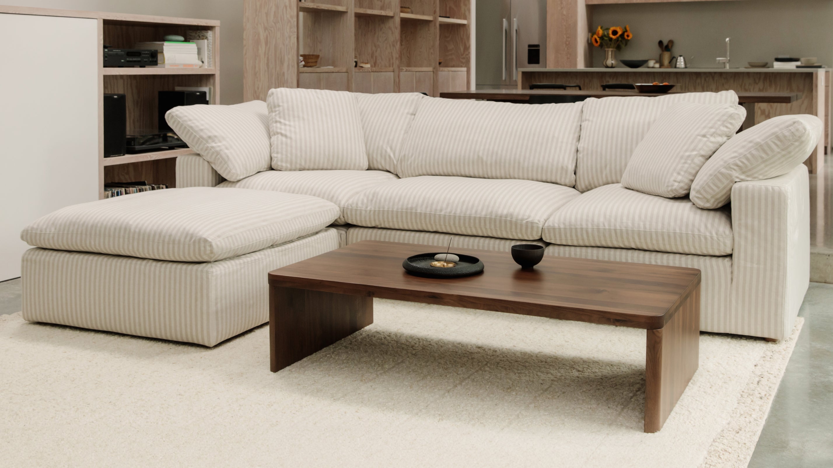 Form Coffee Table, American Walnut - Sundays Company Canada