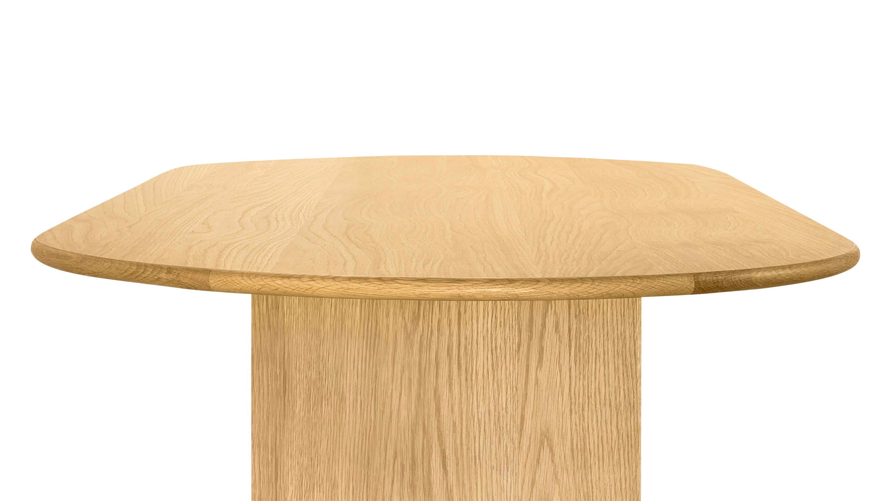 Union Dining Table, Seats 4-6 People, White Oak - Sundays Company Canada