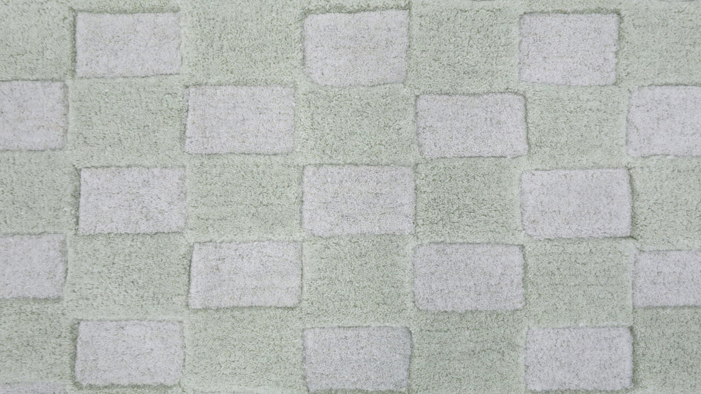 Checkers Rug x Scott Sueme, 5x7, Aloe - Sundays Company Canada