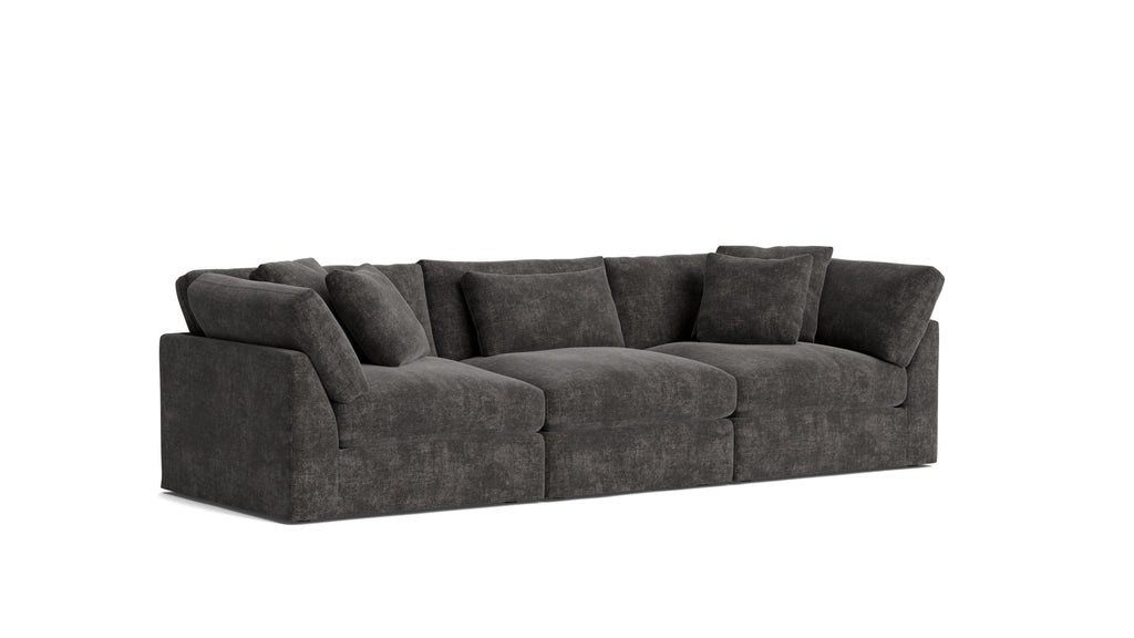 Get Together™ 3-Piece Modular Sofa, Large, Truffle - Sundays Company Canada