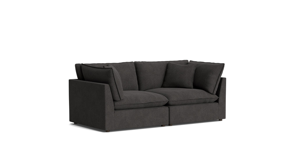 Chill Time 2-Piece Modular Sofa, Dark Shadow - Sundays Company Canada