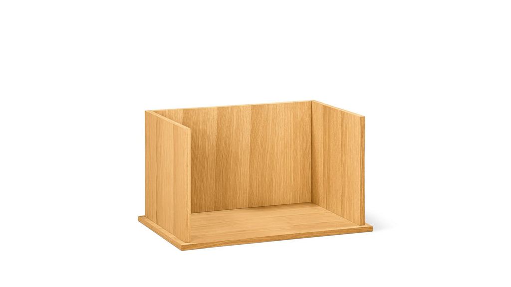Keep Stacking Storage System, Open, White Oak